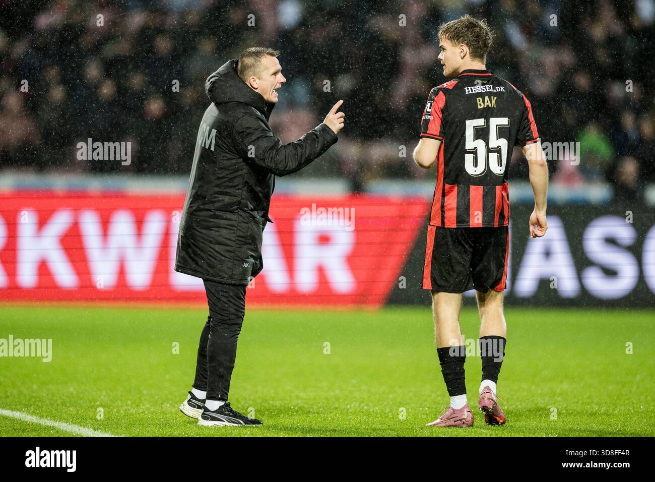Herning, Denmark. 30th, November 2025. Assistant coach Allan K. Jepsen ...