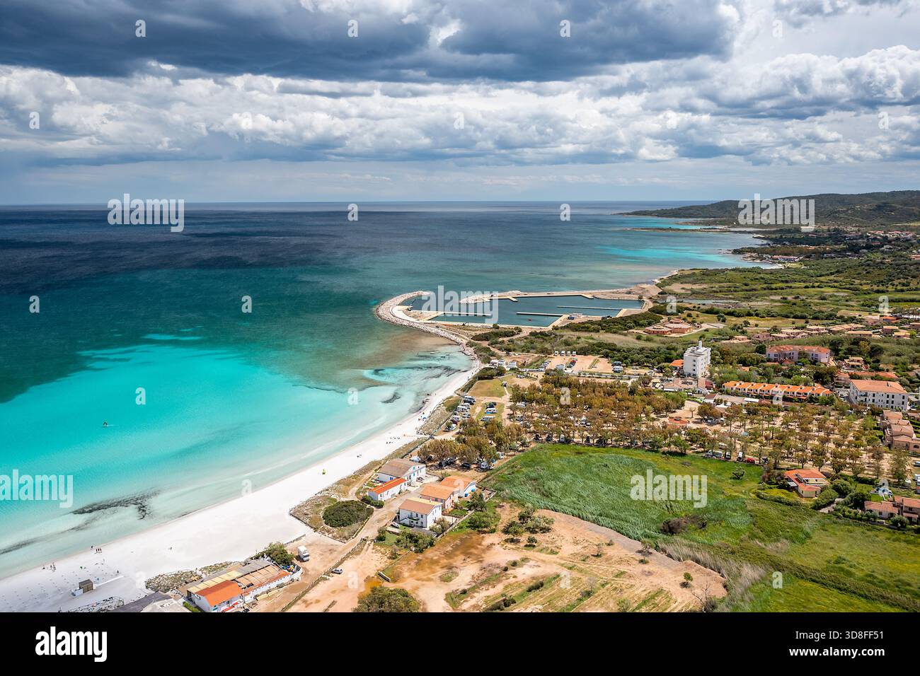 Aerial drone captures stunning waterfront hi-res stock photography and ...
