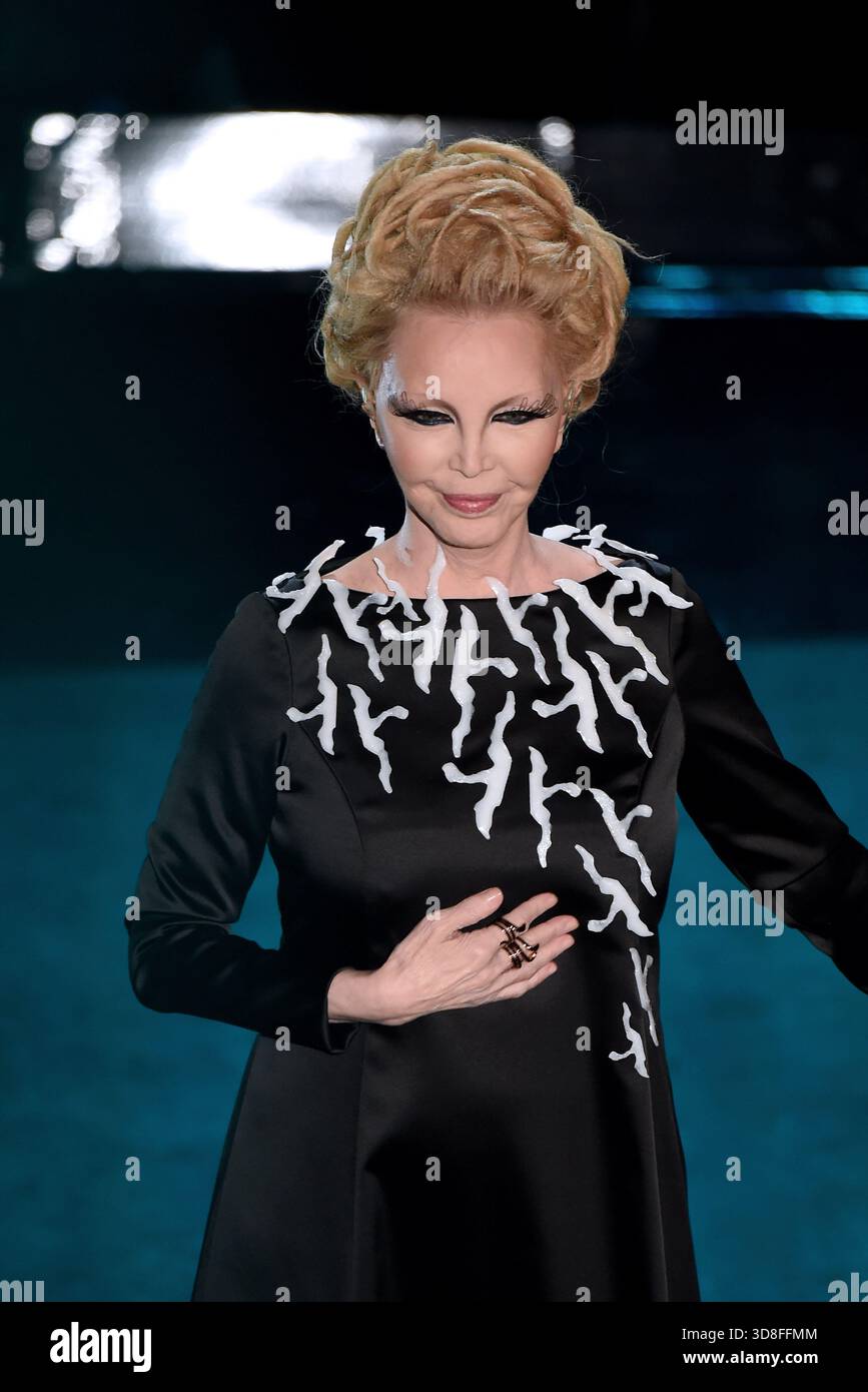 Sanremo, 69th Festival of Italian song 2019. Final evening - Patty ...