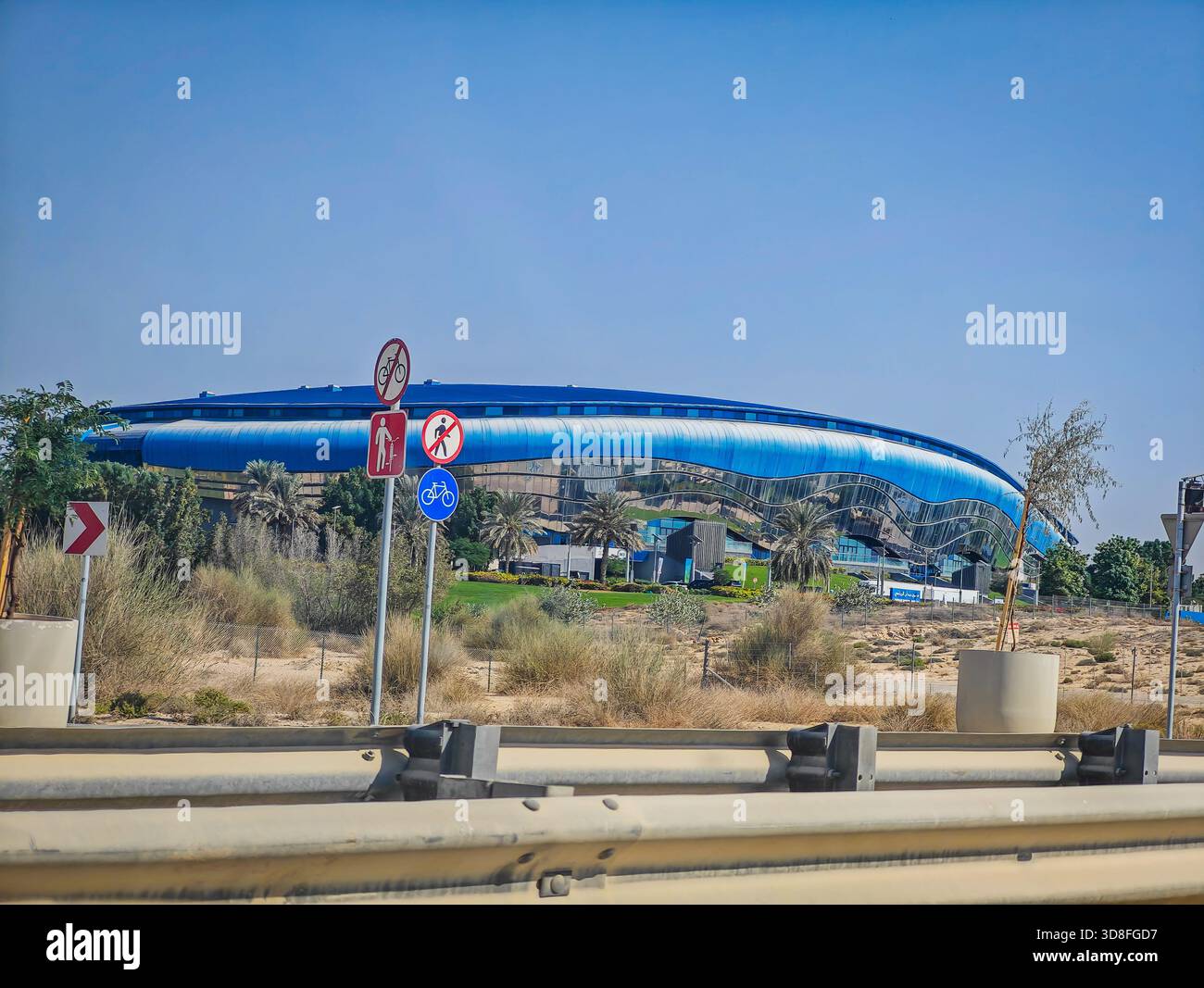 Hamdan Sports Complex in Dubai, United Arab Emirates. Multifunctional ...