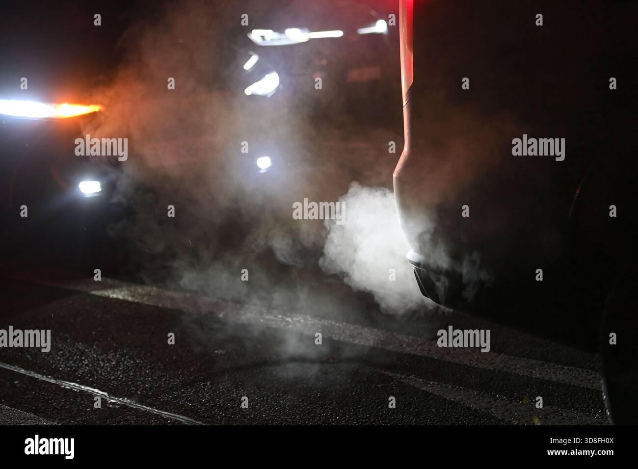 Theme photo Combustion engine exit. Car exhaust gases of an internal ...
