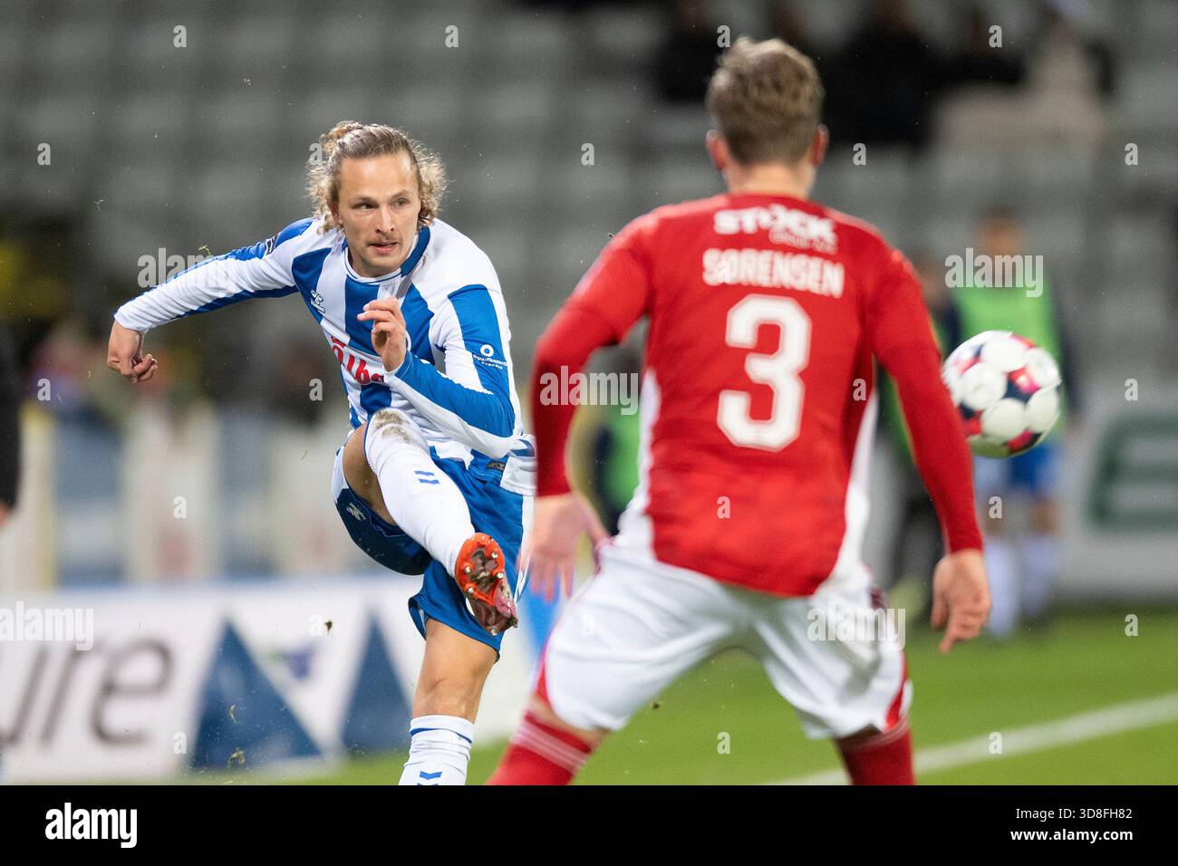 Odense Fiete Arp Super League match between OB and Vejle Boldklub at ...