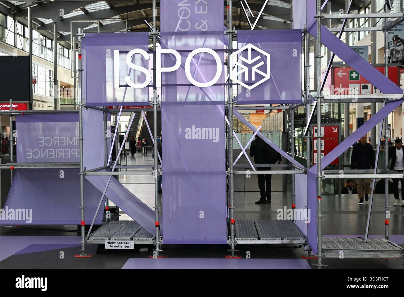 Die ISPO, Internationale Fachmesse und weltgrösste jährliche Multi ...