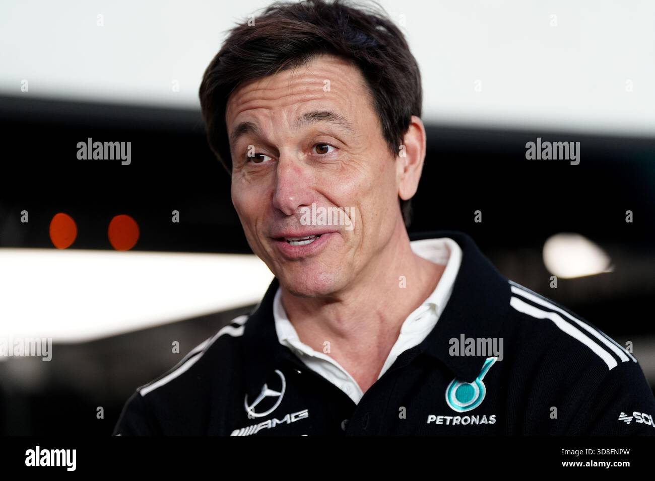 Mercedes team principal Toto Wolff during the Qatar Grand Prix at the ...