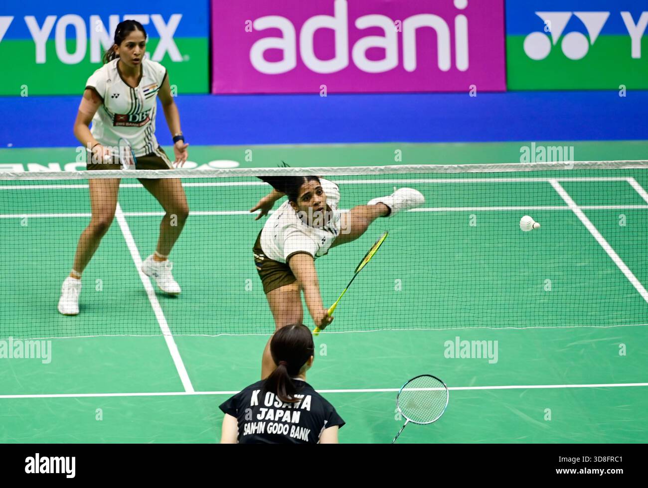 LUCKNOW, INDIA - NOVEMBER 30: Treesa Jolly and Gayatri Gopichand ...