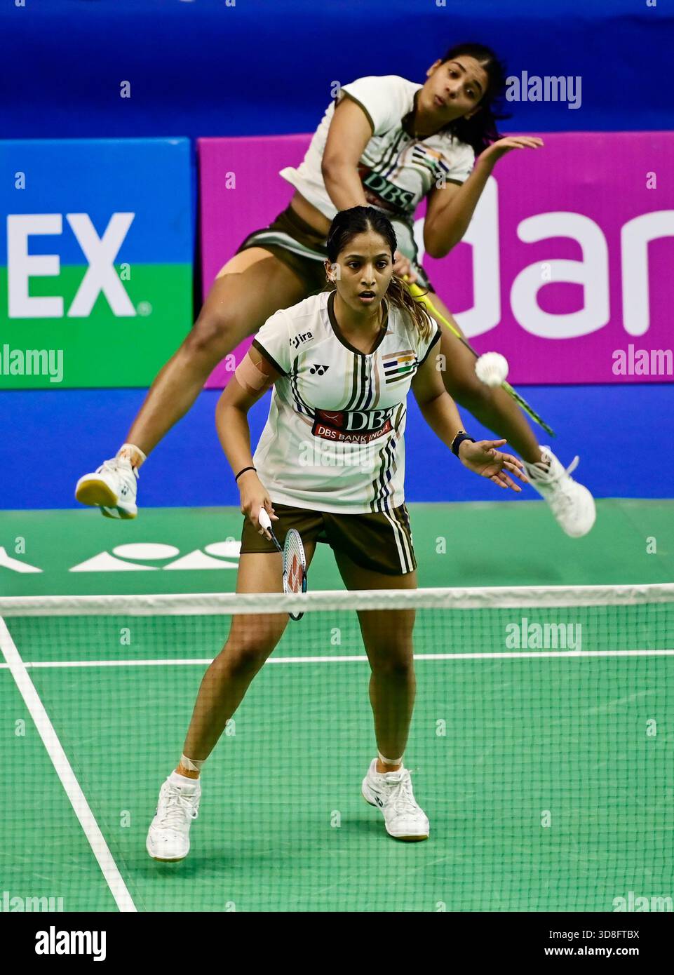 LUCKNOW, INDIA - NOVEMBER 30: Treesa Jolly and Gayatri Gopichand ...