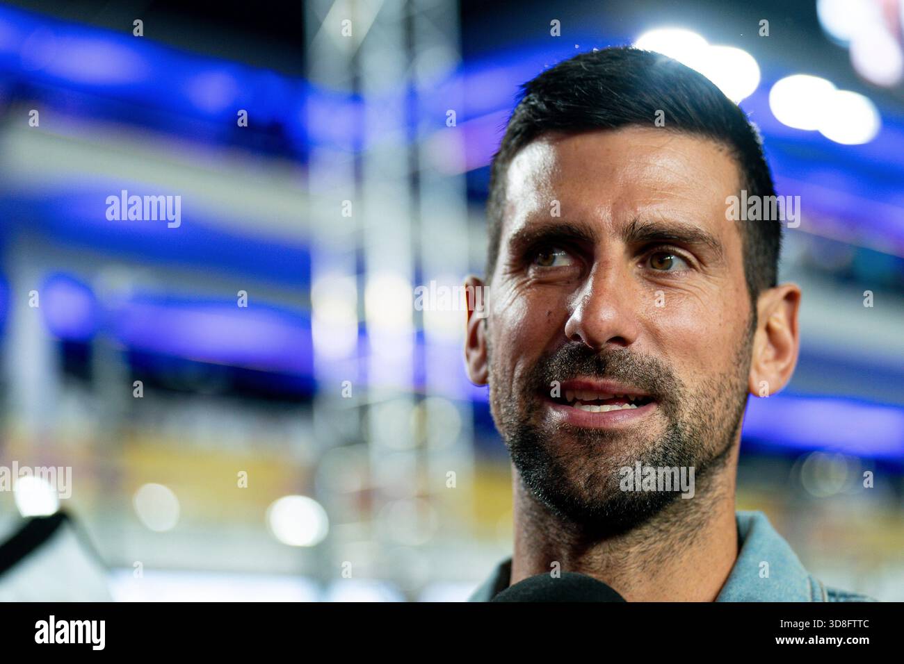 November 30, 2025, Lusail, Qatar: Tennis player NOVAK DJOKOVIC on the ...