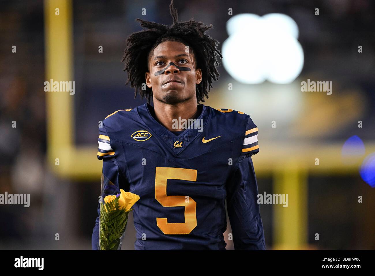 California defensive back Hezekiah Masses (5) during a senior night ...