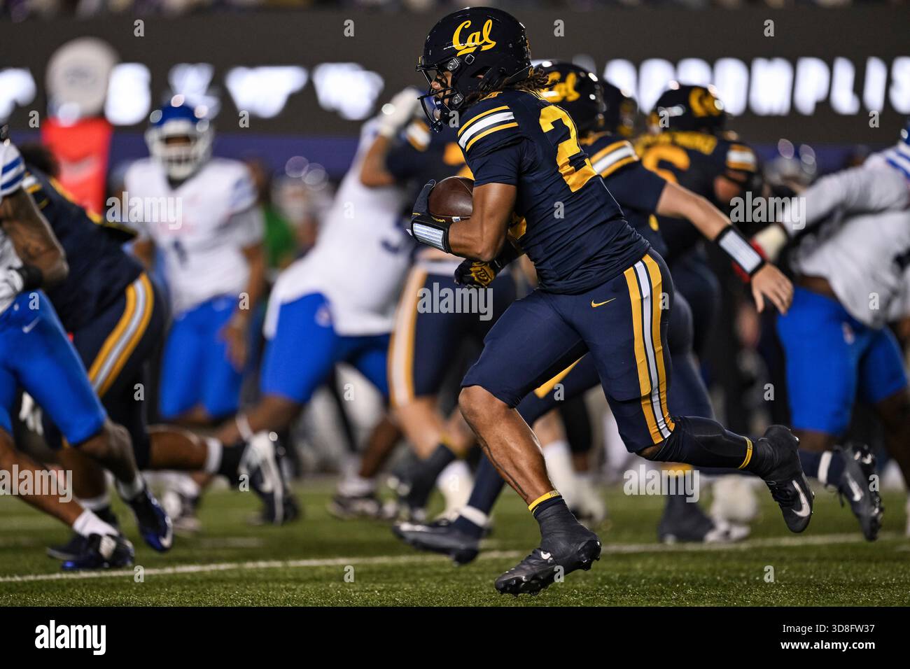California running back Anthony League (25) runs with the ball during ...