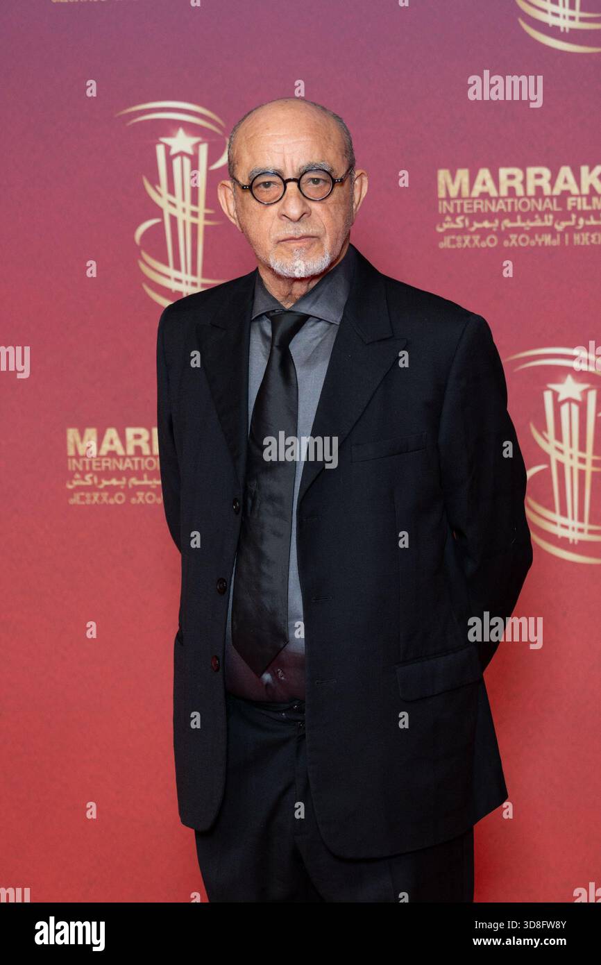 Ahmed Boulane attends the red carpet during day Three of the 22nd ...