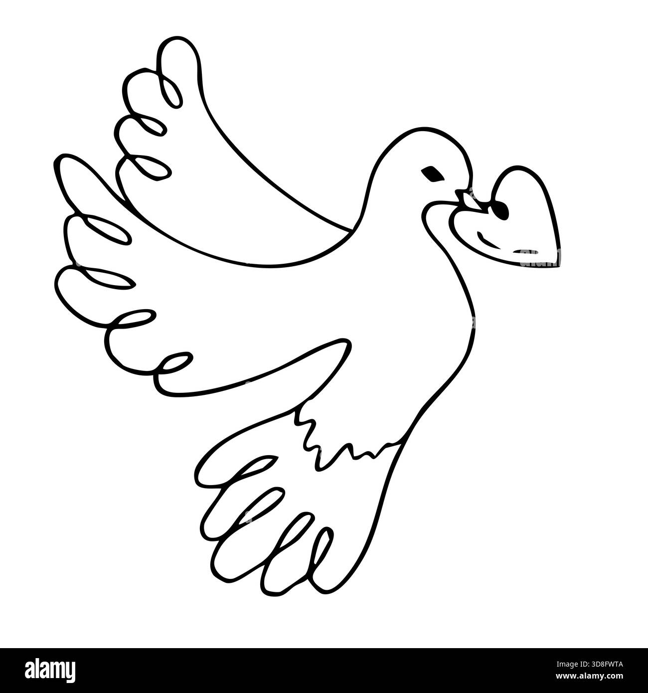 First communion symbol with dove and heart design for religious ...