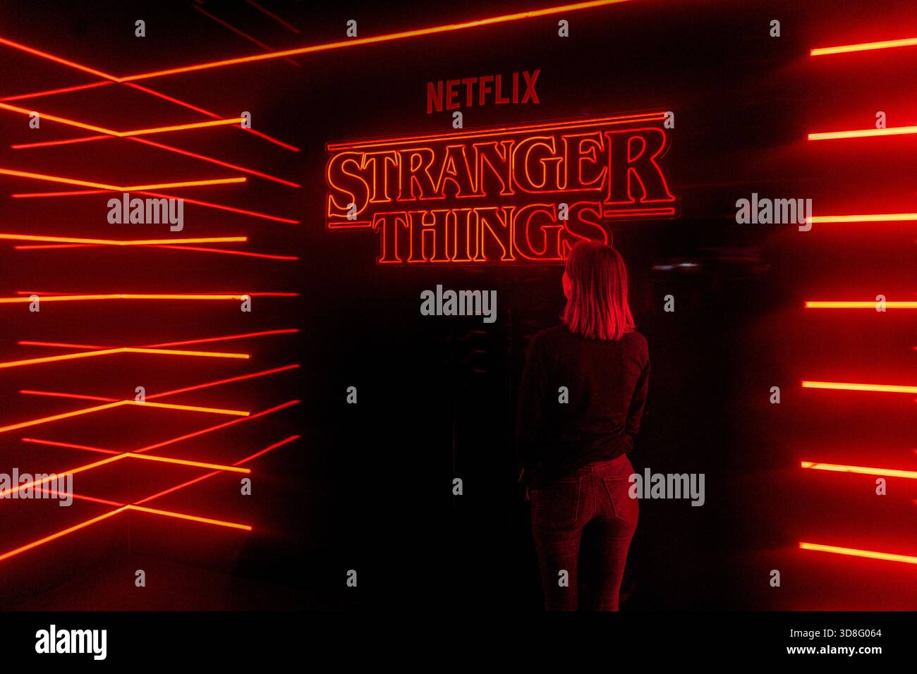 Exhibition set in the universe of the TV series 'Stranger Things', at ...