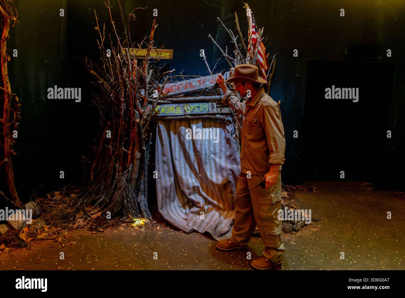 Exhibition set in the universe of the TV series 'Stranger Things', at ...