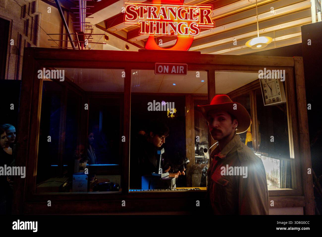 Exhibition set in the universe of the TV series 'Stranger Things', at ...