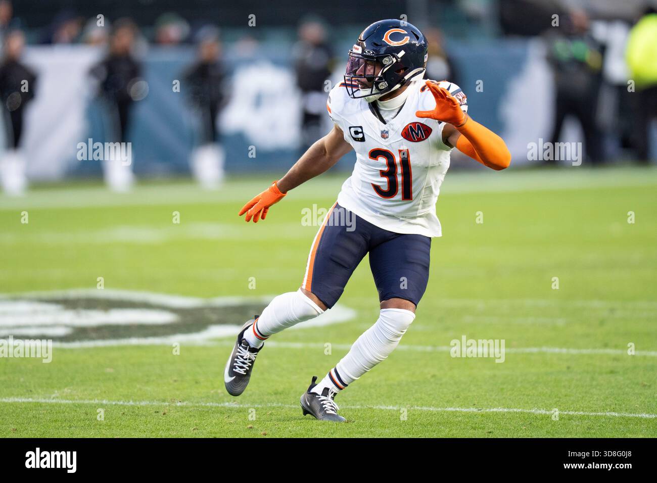 Chicago Bears defensive back Kevin Byard III in action during an NFL ...