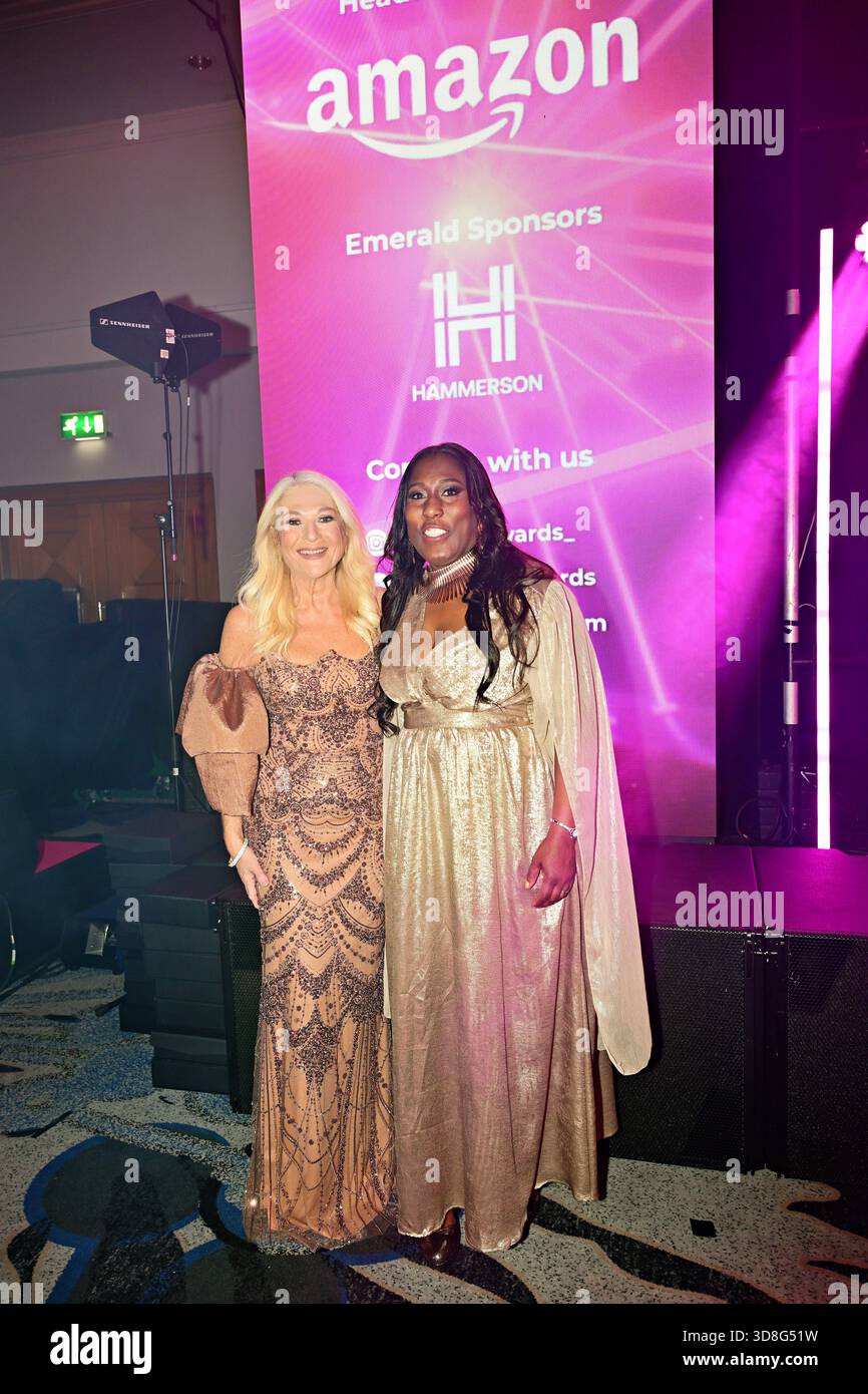 Birmingham, UK, 29 November 2025: Vanessa Feltz, Zoe Bennet BEM at The ...