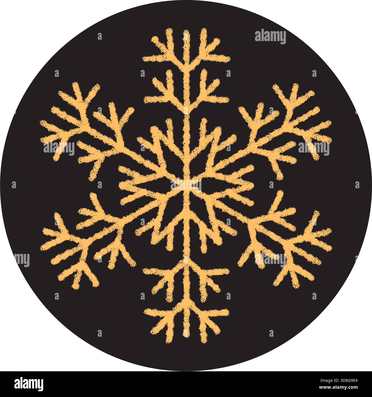 Frozen product snowflake badge on Stock Vector Images - Alamy