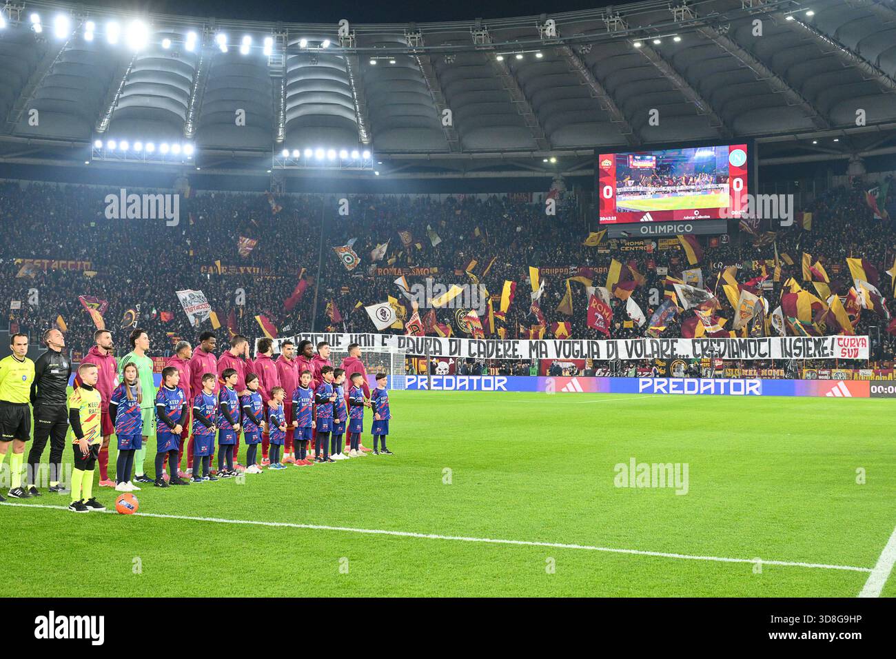 30th Nov 2025, Olimpico Stadium, Rome, Italy; Serie A Enilive Football Match; Roma versus Napoli ...