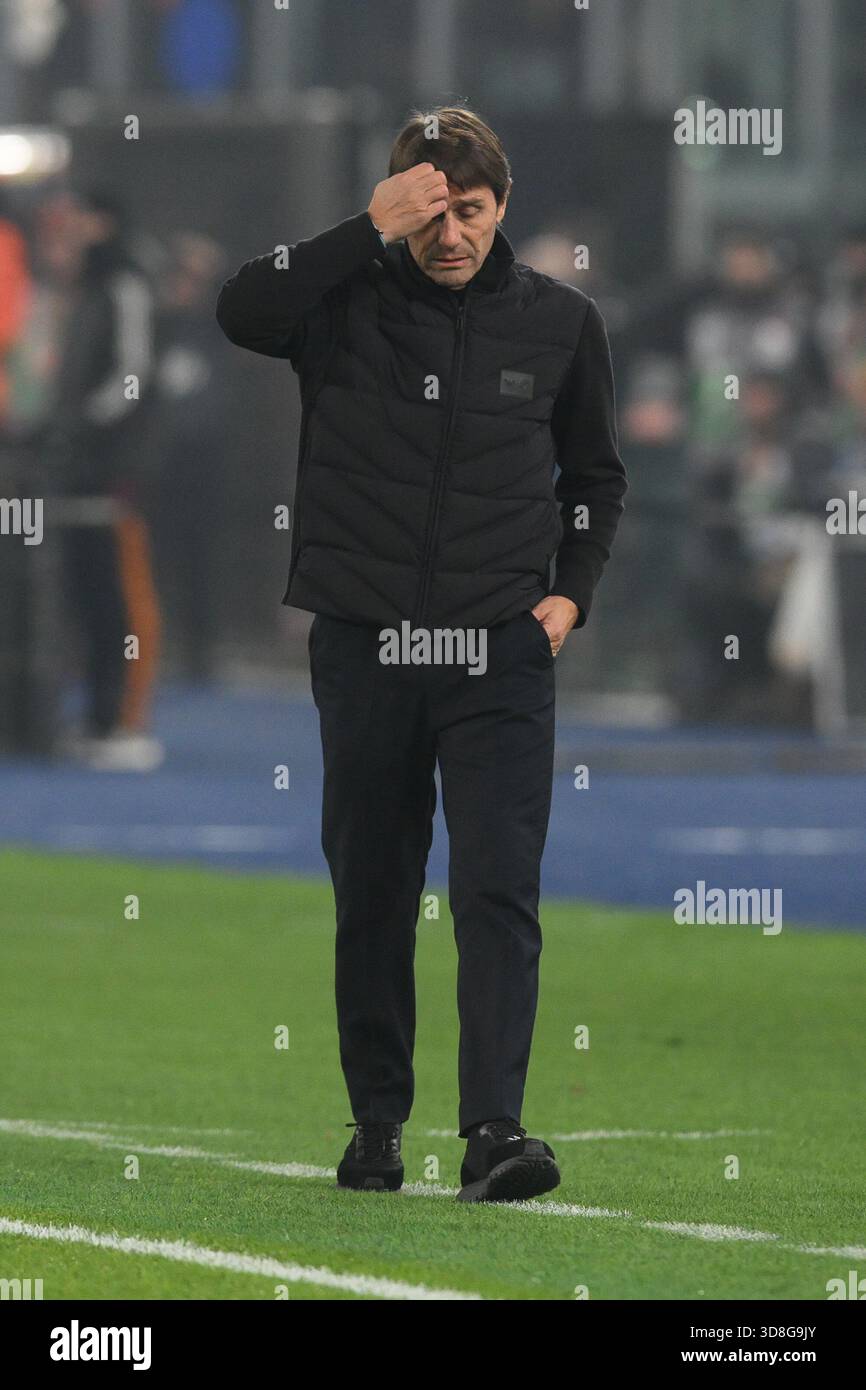 30th Nov 2025, Olimpico Stadium, Rome, Italy; Serie A Enilive Football Match; Roma versus Napoli ...