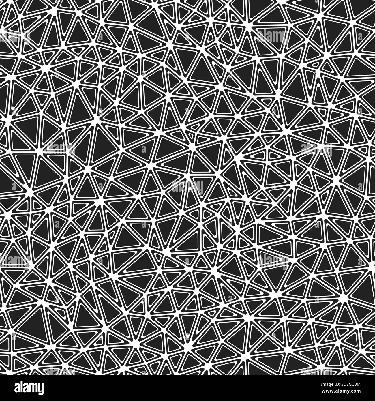 Geometric pattern of interconnected shapes in Stock Vector Images - Alamy