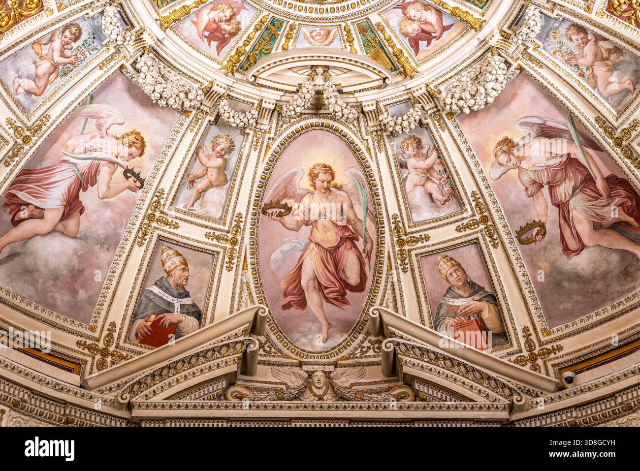 Vatican - Vatican City - Vatican Museums - Central fresco of the Sala ...