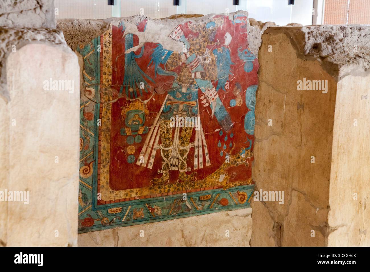 Cacaxtla Archaeological site, at Tlaxcala, Mexico Stock Photo - Alamy