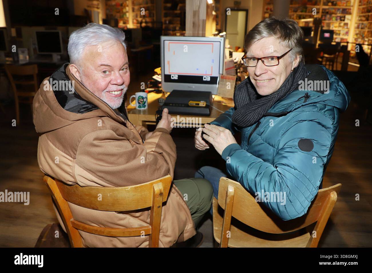 Besuch beim Barmbeker Weihnachtsmarkt Taco Ockerse, Thorsten Laussch ...
