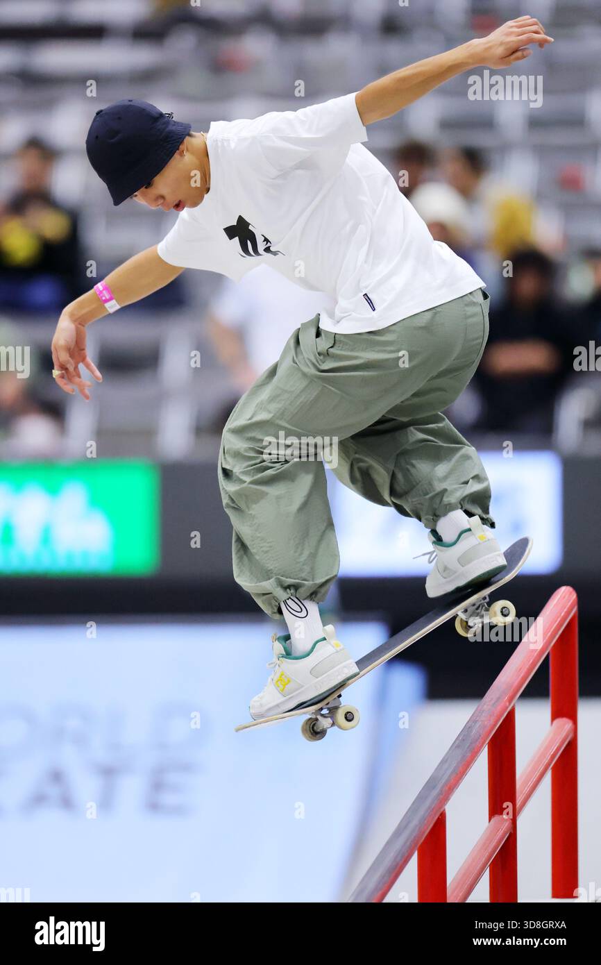 Yukito Aoki (JPN), NOVEMBER 28, 2025 - Skateboarding : World ...