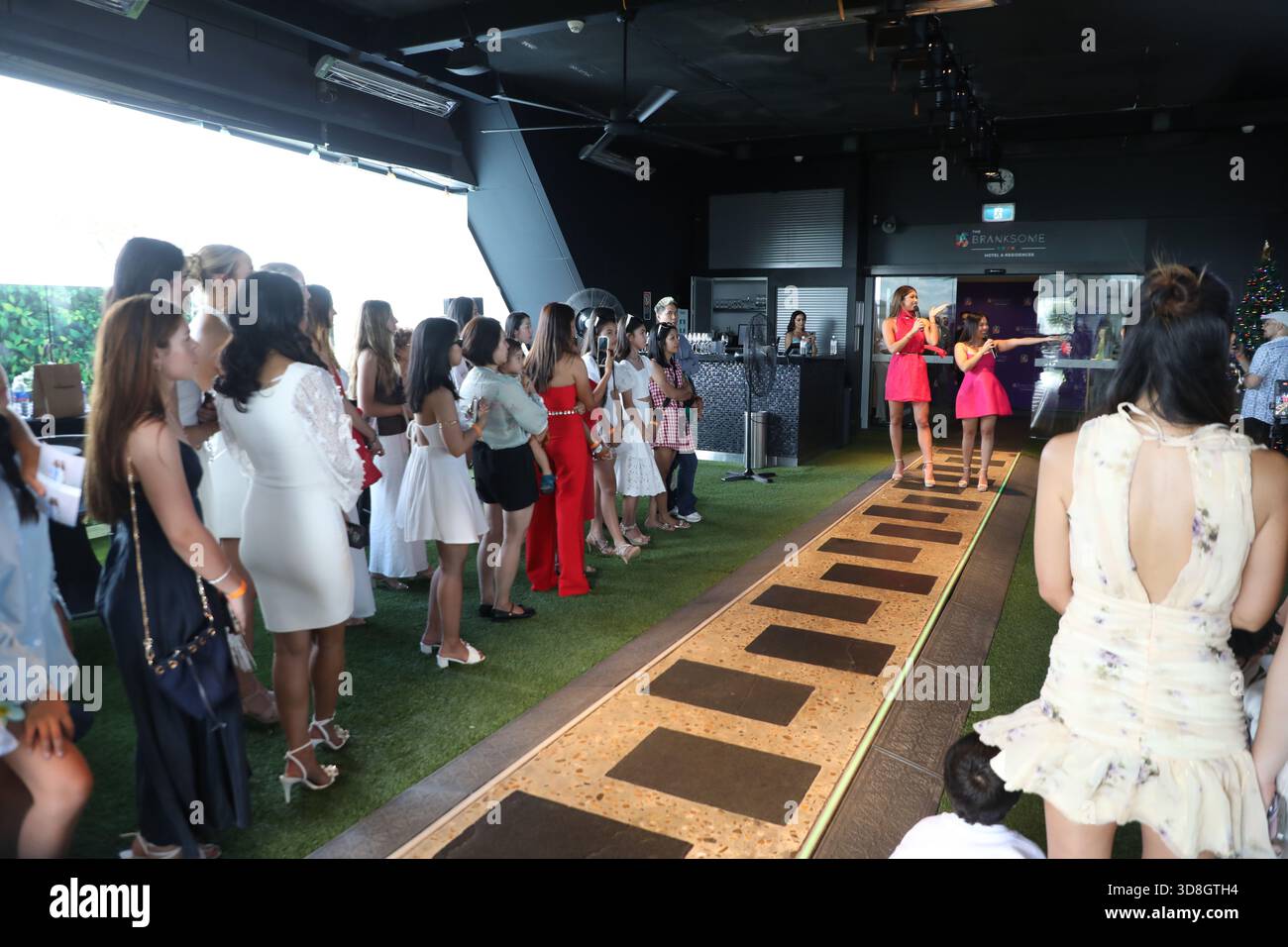Sydney, Australia. 30th November 2025. Models Aprille Love and ...