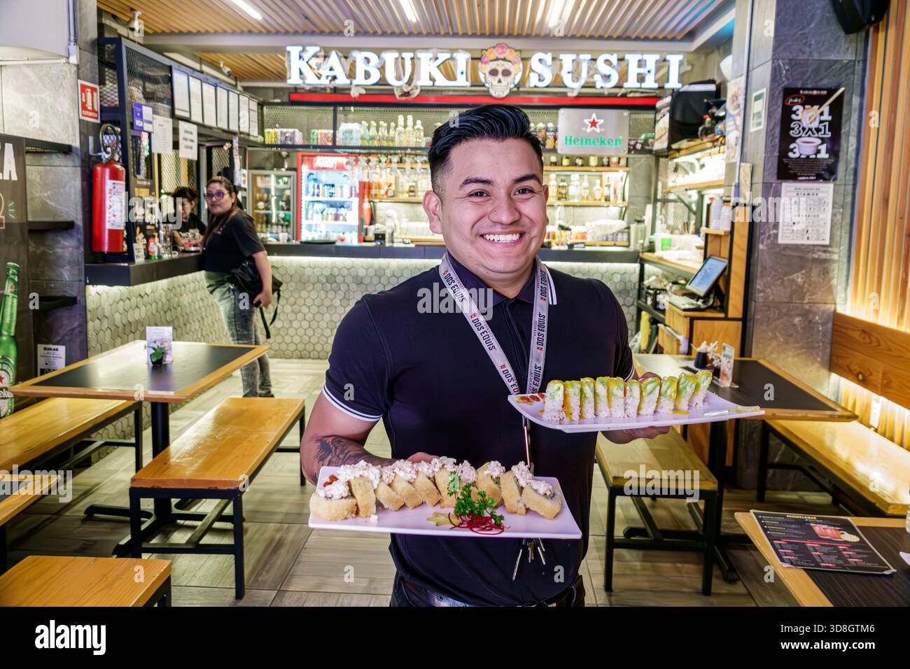 Mexico City Mexico,Coyoacan Plaza San Juan,Kabuki Sushi Japanese ...