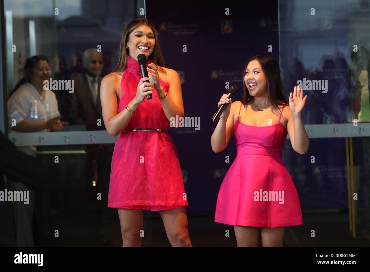 Sydney, Australia. 30th November 2025. Models Aprille Love and ...
