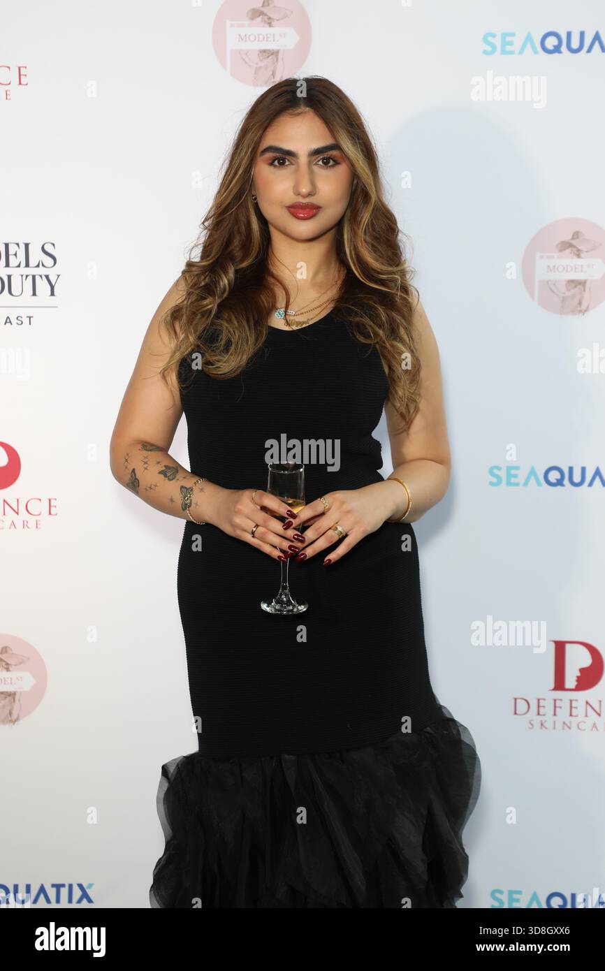 Sydney, Australia. 30th November 2025. Models Aprille Love and ...