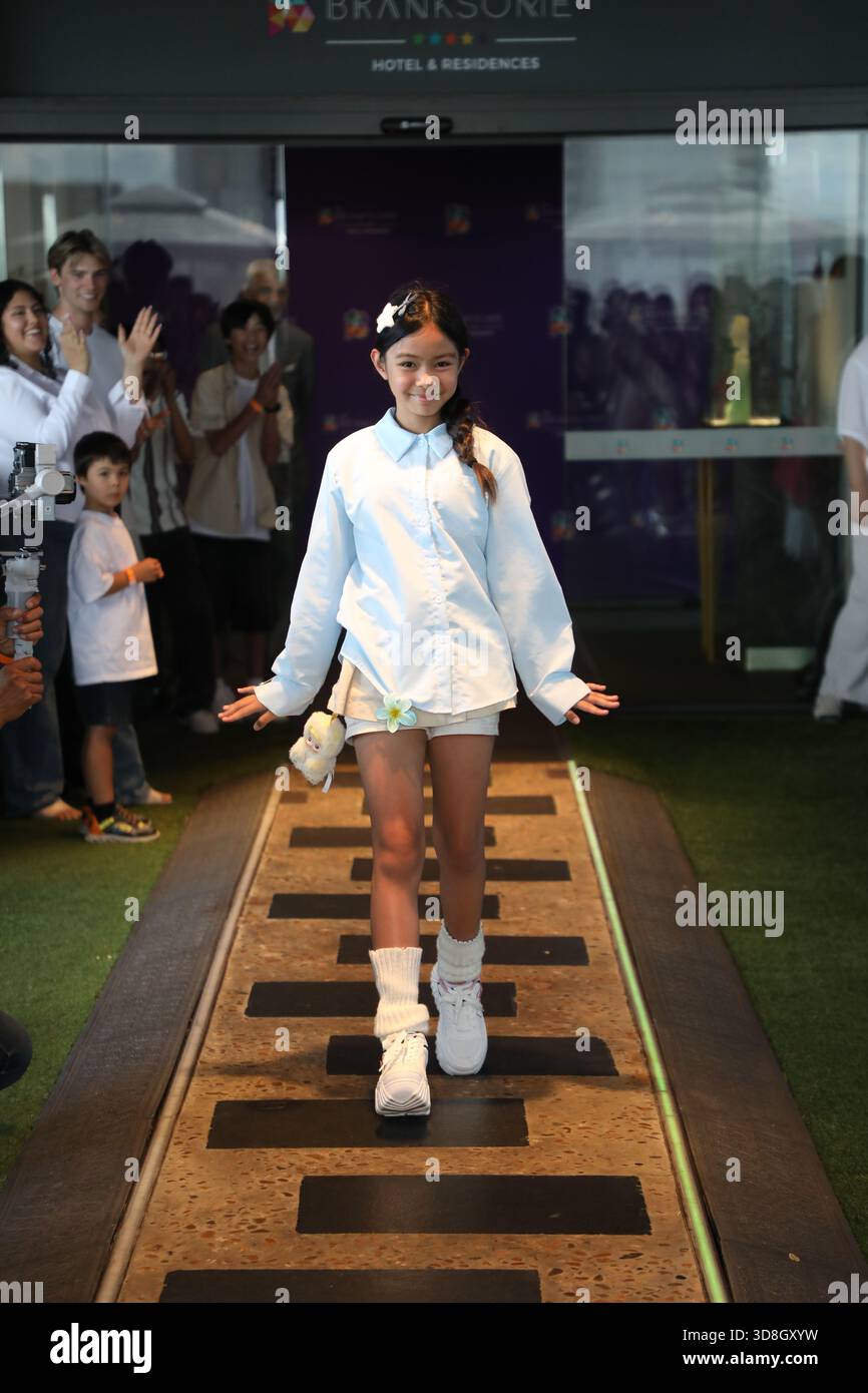 Sydney, Australia. 30th November 2025. Models Aprille Love and ...