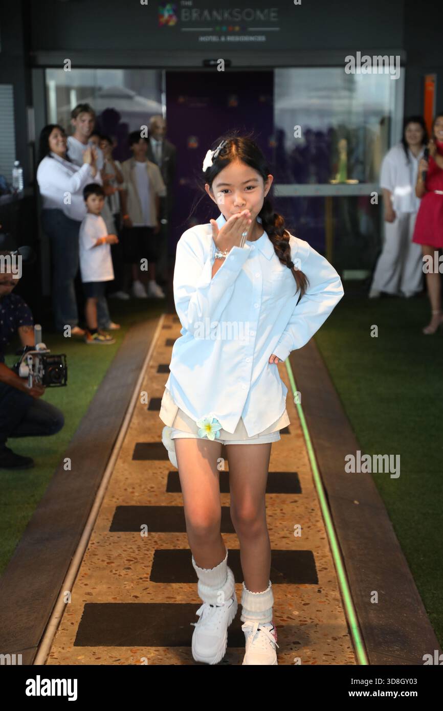 Sydney, Australia. 30th November 2025. Models Aprille Love and ...