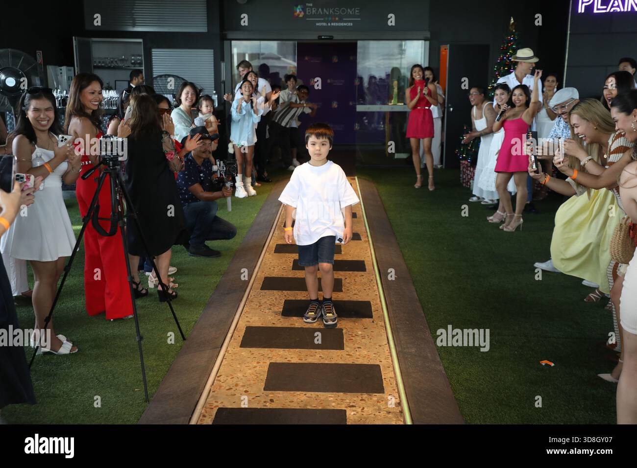 Sydney, Australia. 30th November 2025. Models Aprille Love and ...