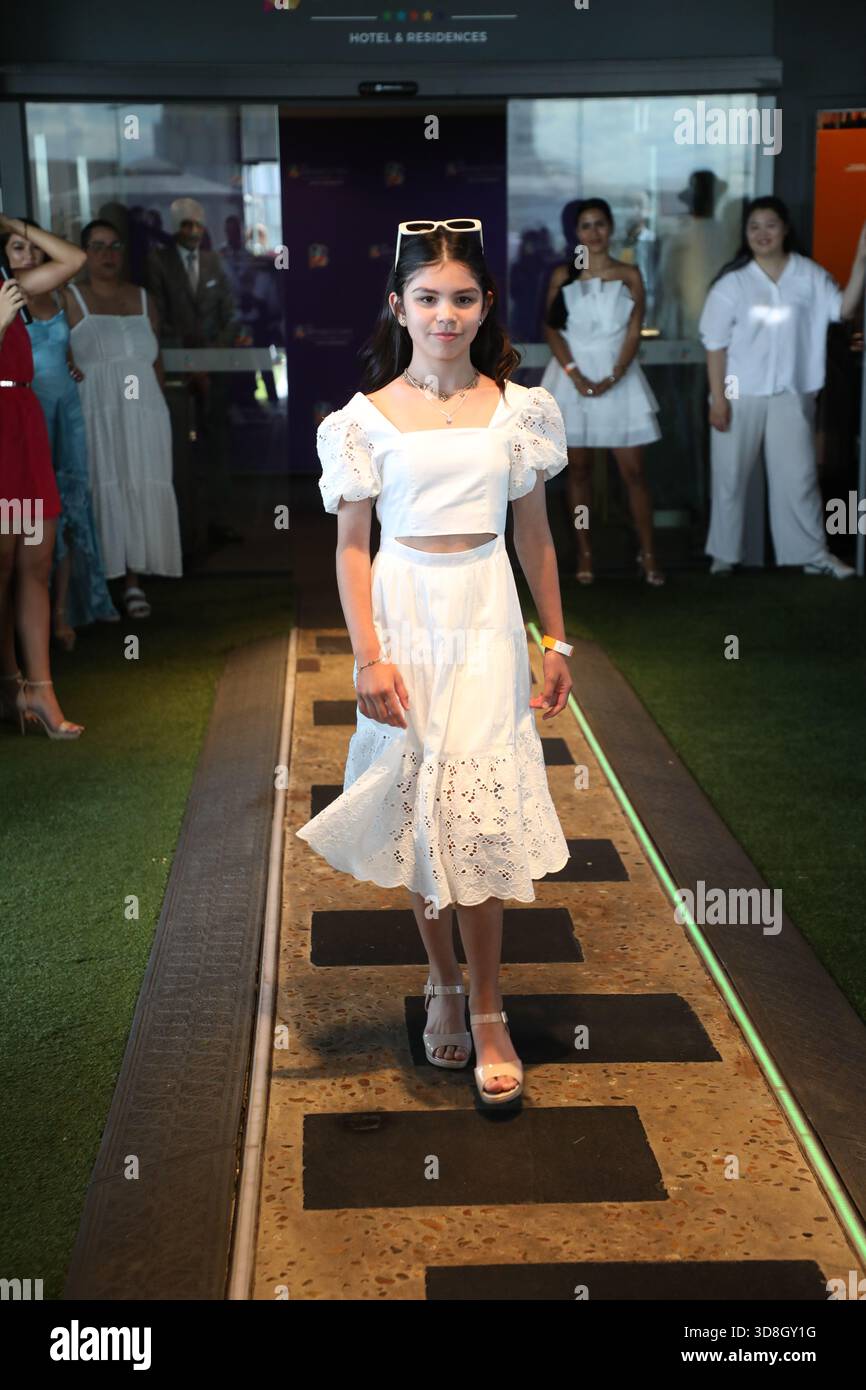 Sydney, Australia. 30th November 2025. Models Aprille Love and ...