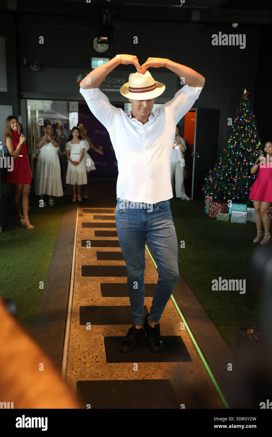 Sydney, Australia. 30th November 2025. Models Aprille Love and ...