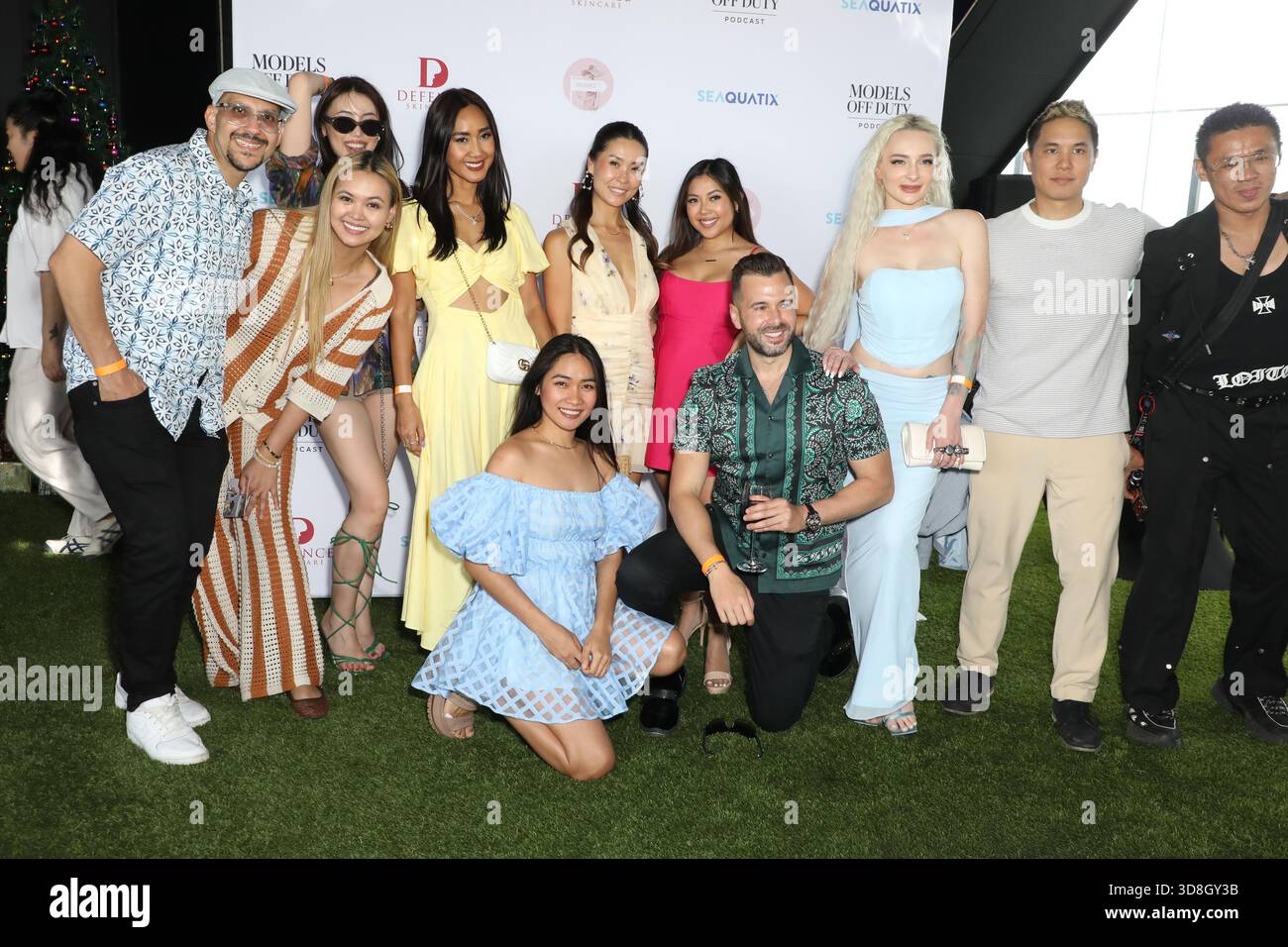 Sydney, Australia. 30th November 2025. Models Aprille Love and ...