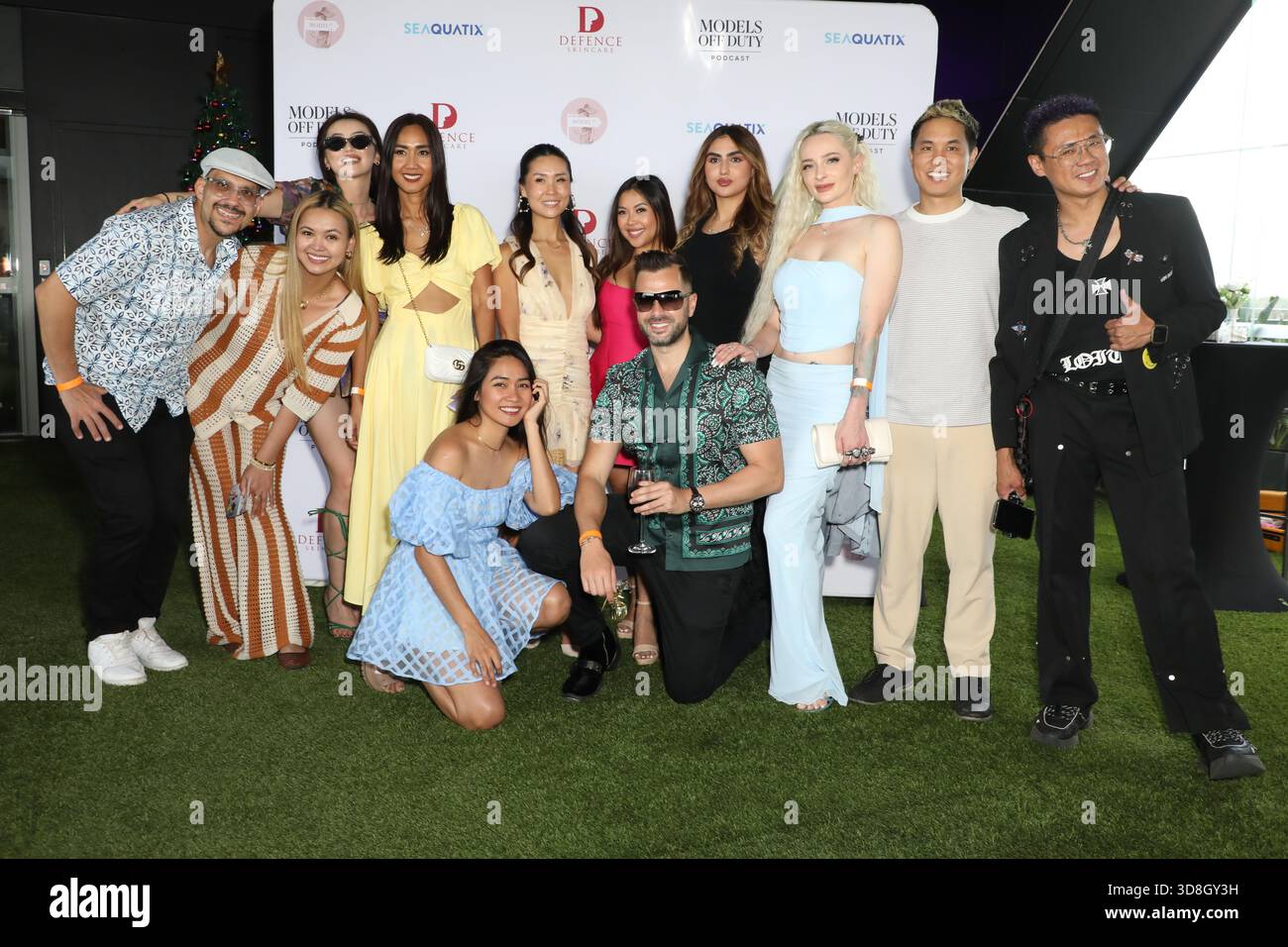 Sydney, Australia. 30th November 2025. Models Aprille Love and ...