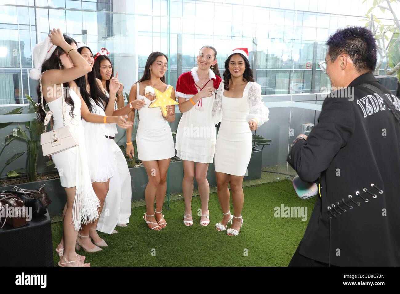 Sydney, Australia. 30th November 2025. Models Aprille Love and ...