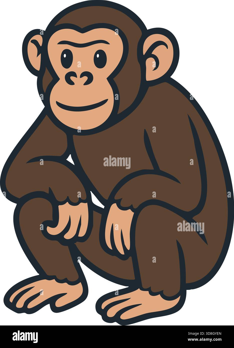 Crouched arms Stock Vector Images - Alamy