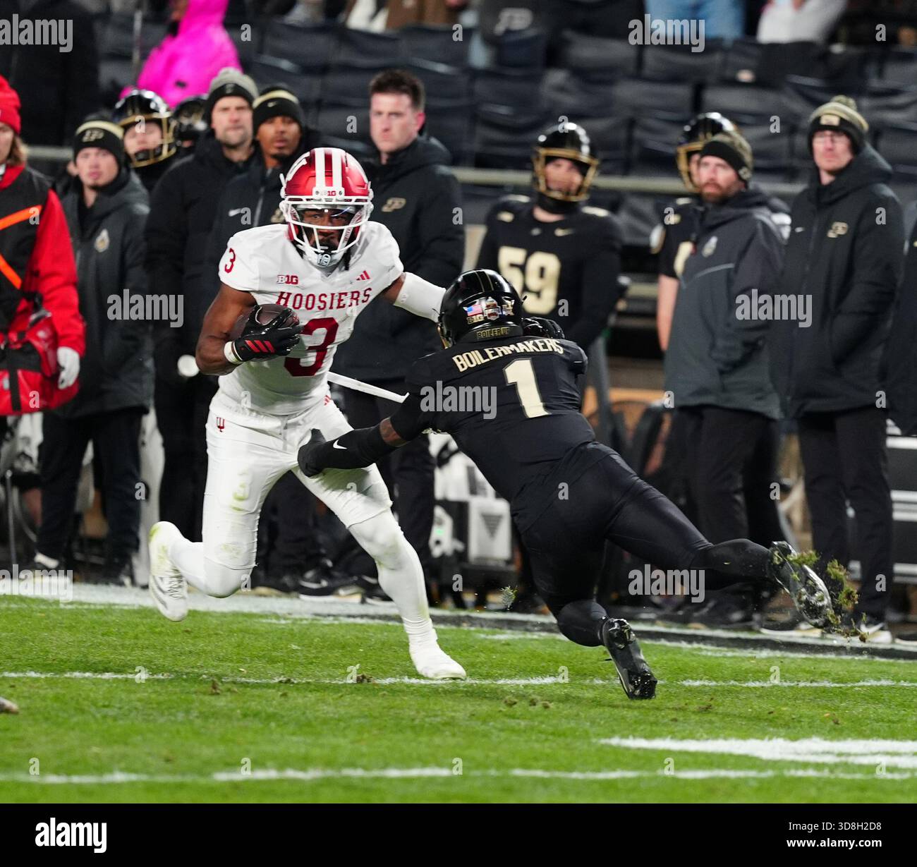 West Lafayette, IN USA: Indiana Hoosiers wide receiver Omar Cooper Jr ...