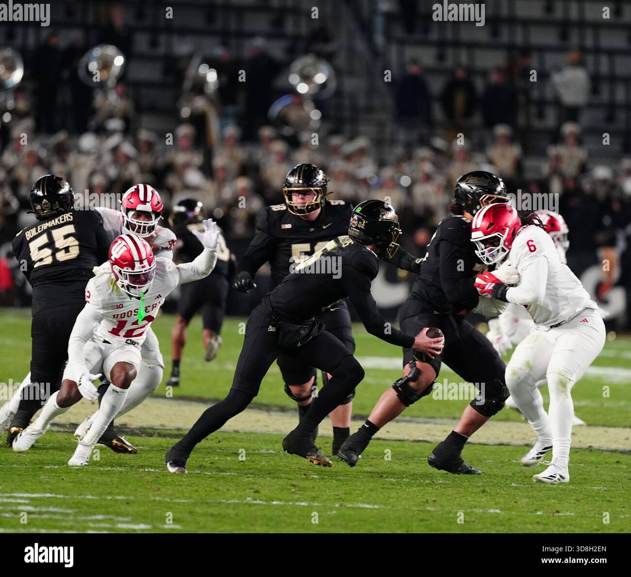 West Lafayette, IN USA: Purdue Boilermakers quarterback Ryan Browne (15 ...