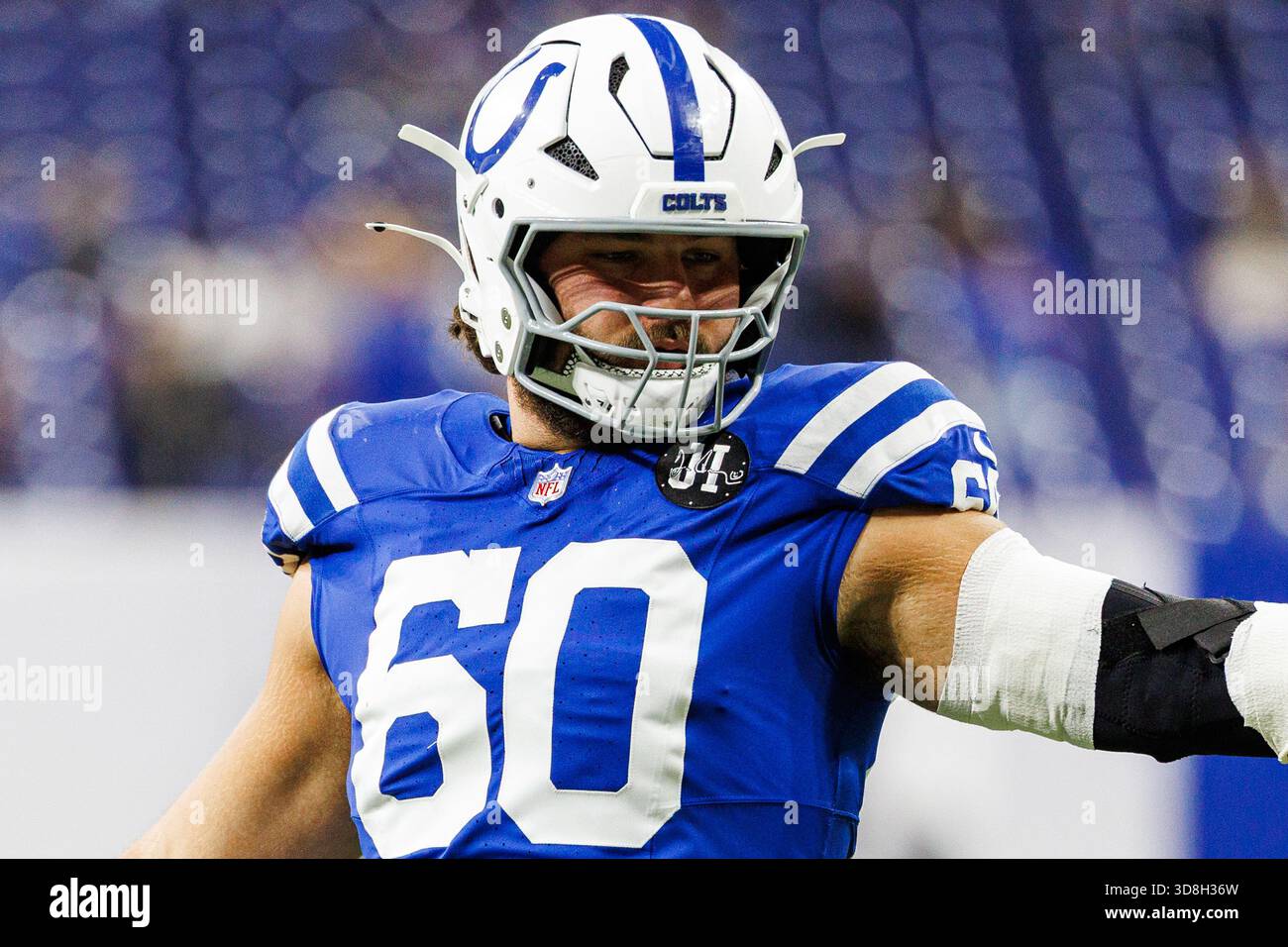 November 30, 2025: Indianapolis Colts center Tanor Bortolini (60 ...