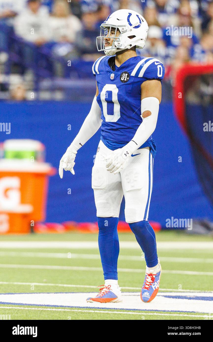 November 30, 2025: Indianapolis Colts safety Camryn Bynum (0) during ...