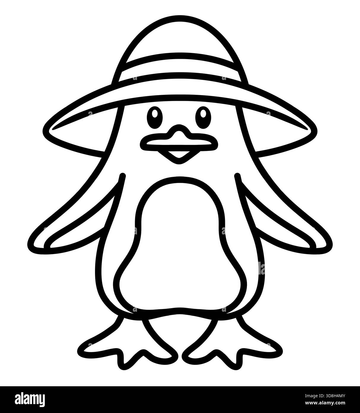 Simple line drawing face Cut Out Stock Images & Pictures - Alamy