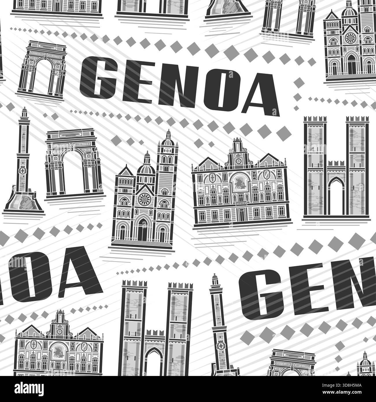 Historical genoa Stock Vector Images - Alamy