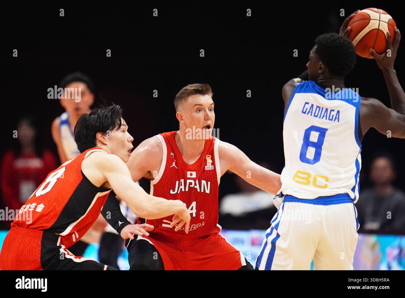 (L-R) Yudai Baba, Josh Hawkinson (JPN), NOVEMBER 28, 2025 - Basketball : FIBA Basketball World ...