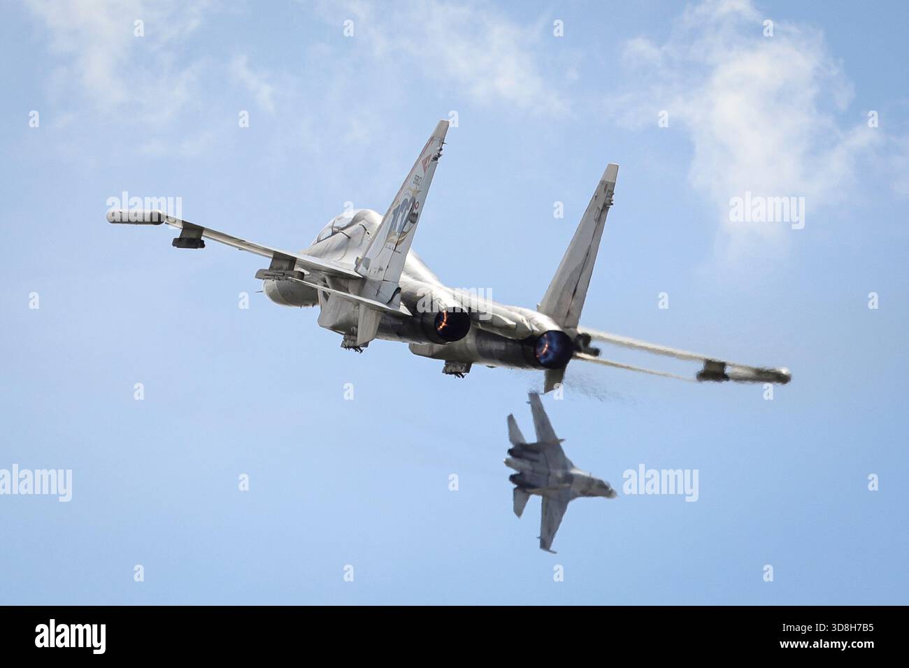 Maracay, Venezuela. 30th Nov, 2025. A Russian-made military aircraft is ...