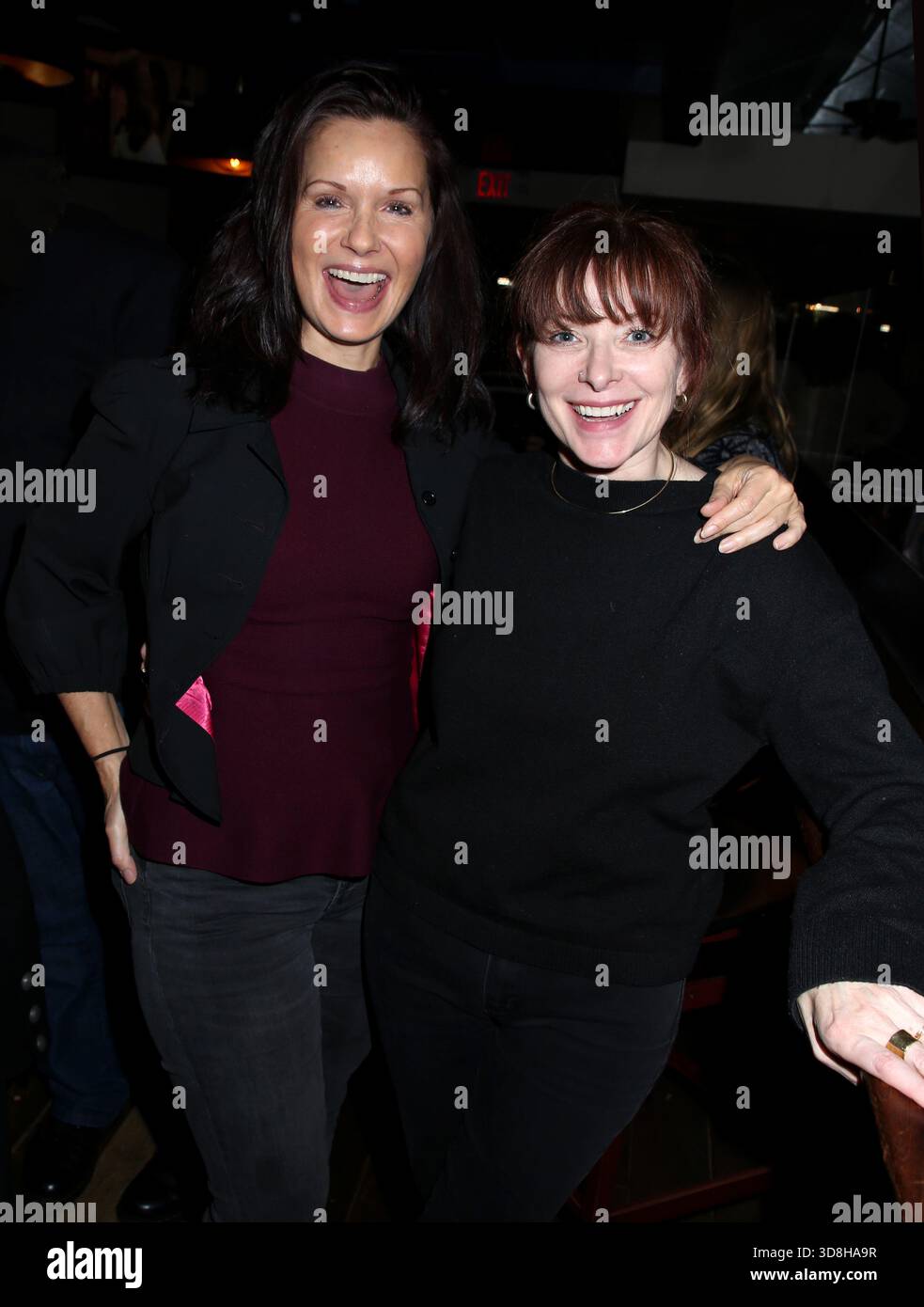 Florencia Lozano and Cady McClain attending 'The Slide is the Negative ...
